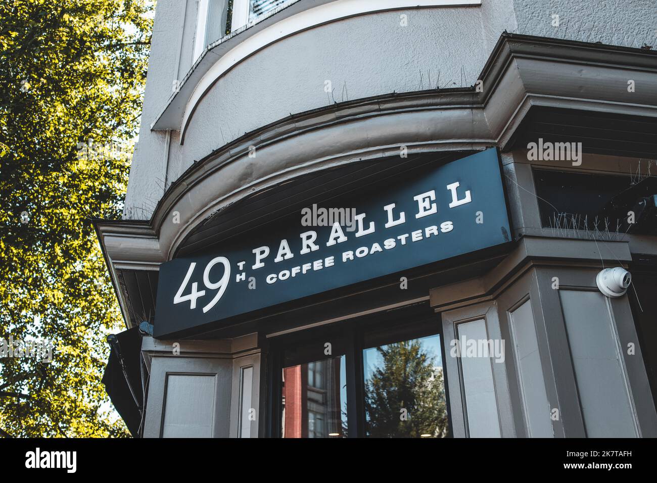 49th parallel coffee hi-res stock photography and images - Alamy