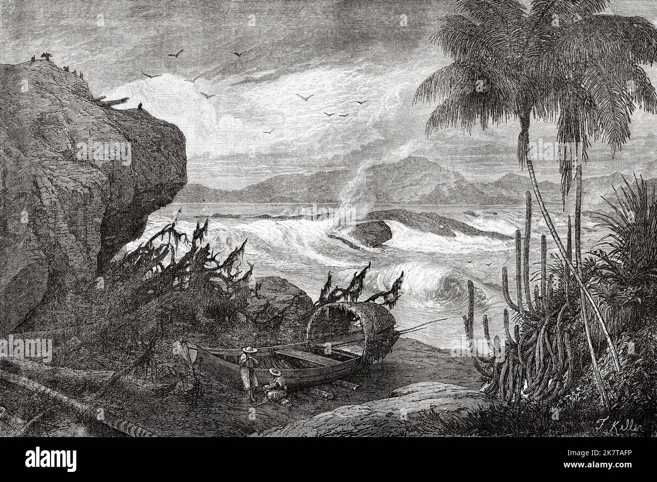 Teotonio waterfall hi-res stock photography and images - Alamy