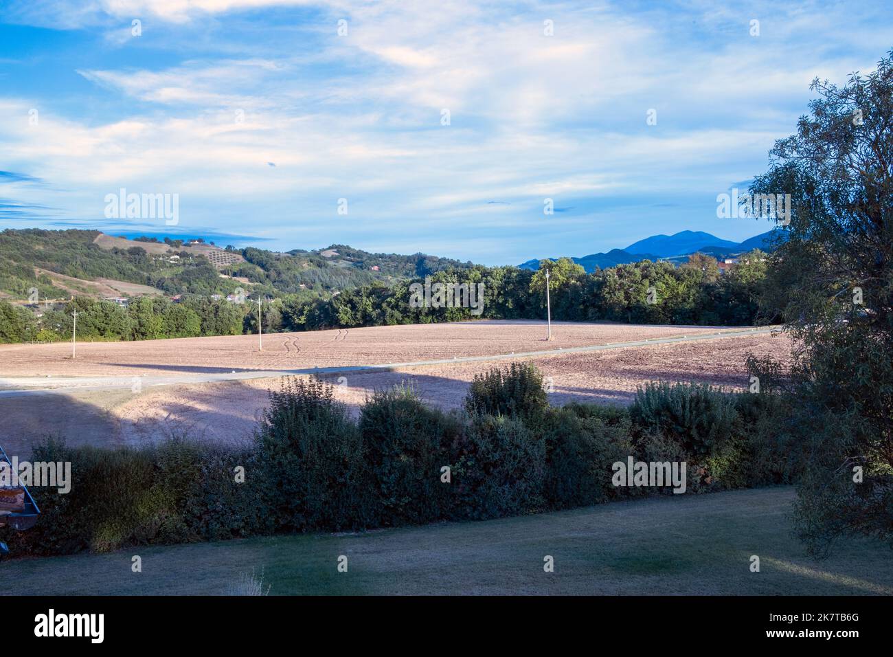 Hills near Urbania, Pesaro Urbino, Marche, Italy, Europe Stock Photo ...