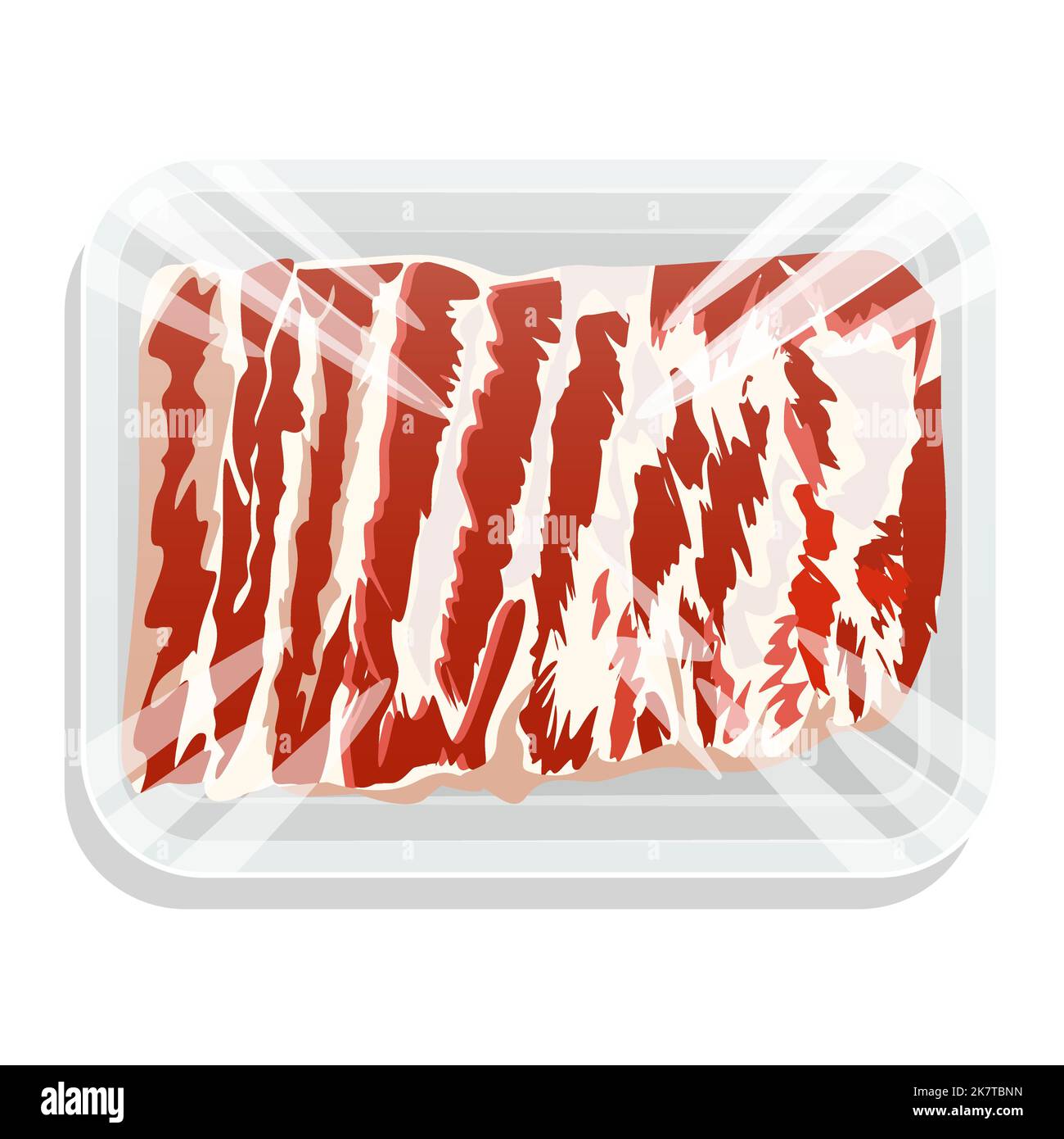 Rib wrapped Stock Vector Images - Alamy