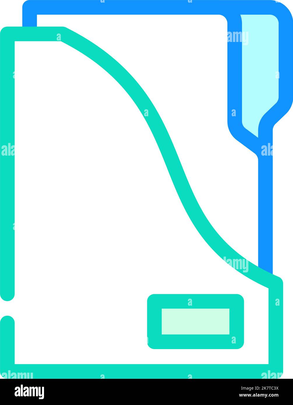 storage folder color icon vector illustration Stock Vector Image & Art ...