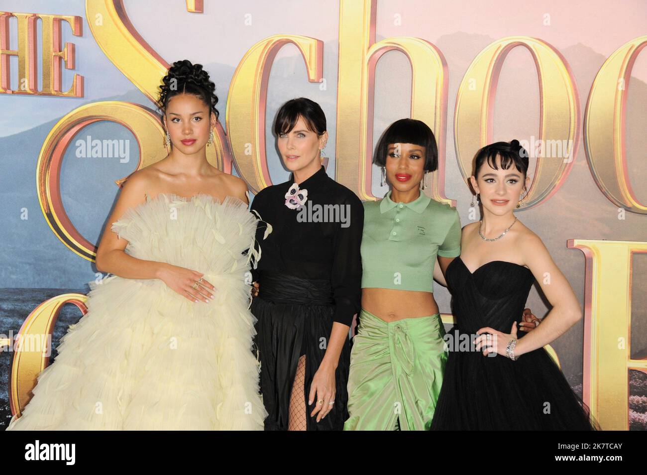 Los Angeles, CA. 18th Oct, 2022. at arrivals for THE SCHOOL FOR GOOD ...