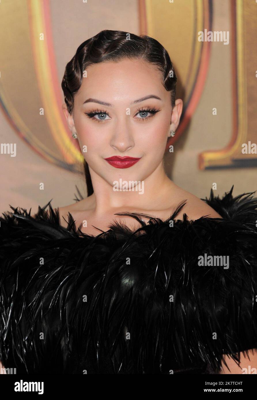 Los Angeles, CA. 18th Oct, 2022. Brooklynne Webb at arrivals for THE ...