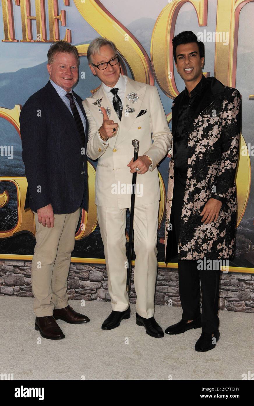 Los Angeles, CA. 18th Oct, 2022. David Magee, Paul Feig, Soman Chainani ...