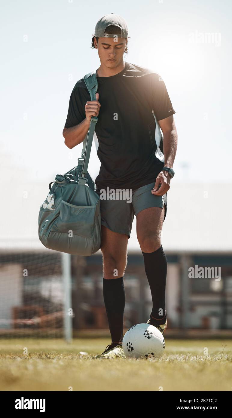 Carrying soccer ball hi-res stock photography and images - Alamy