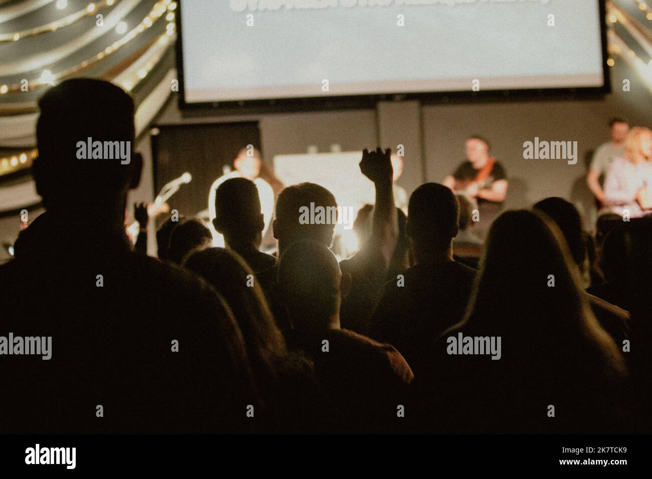 Praise concert background hi-res stock photography and images - Alamy