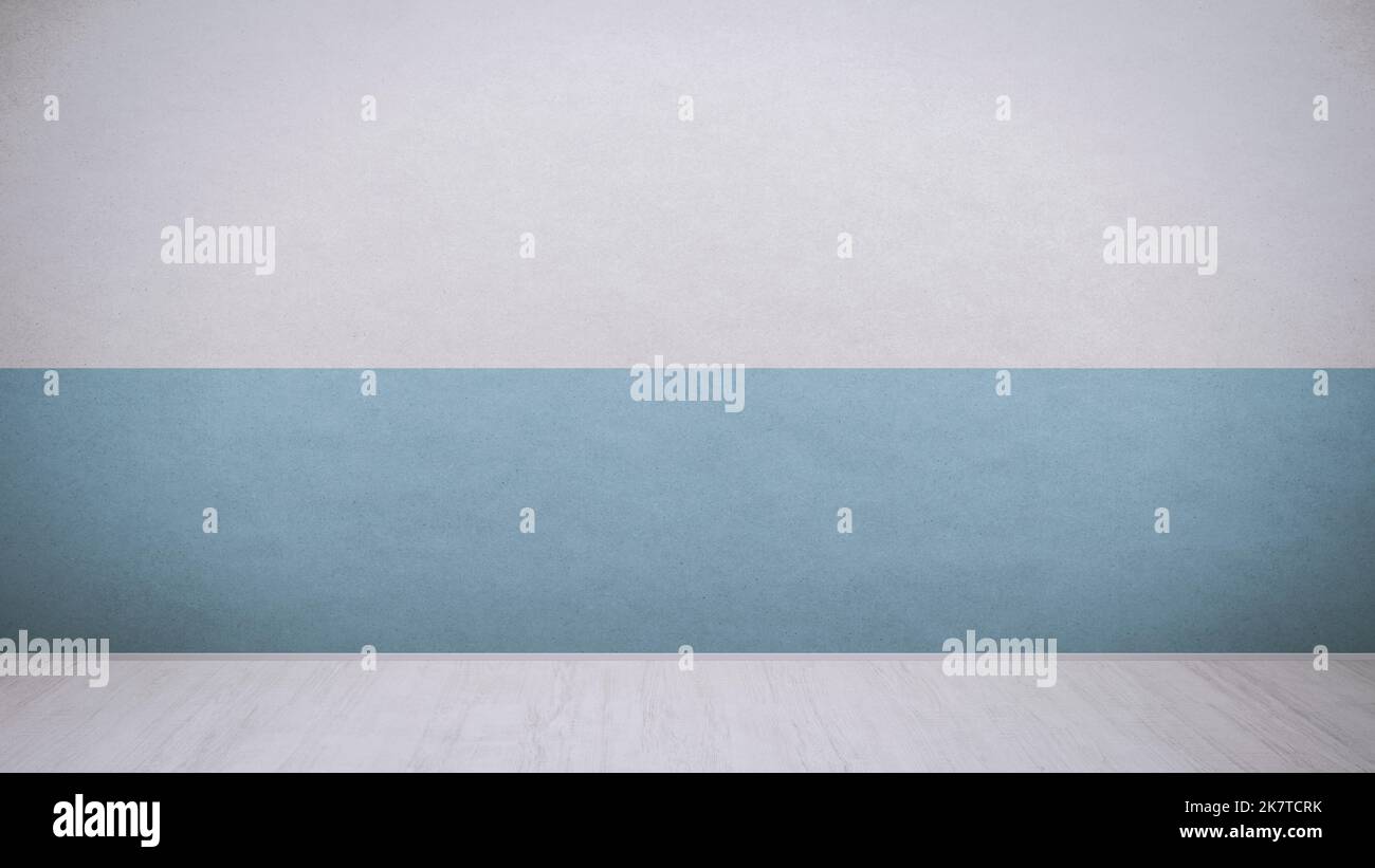 Blank clean hospital wall with flooring, medical building background ...