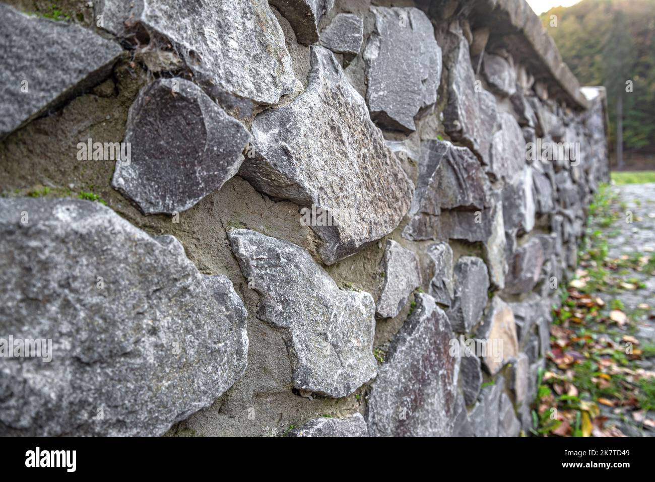 Bridge masonry. You can see the stones well Stock Photo - Alamy