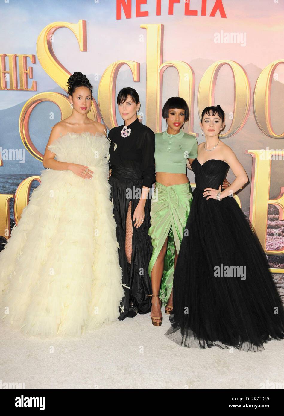 Los Angeles, CA. 18th Oct, 2022. at arrivals for THE SCHOOL FOR GOOD ...