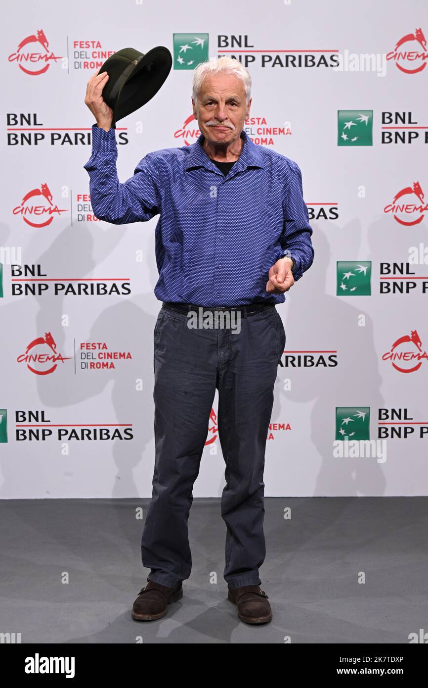 Michele Placido 17th edition of Rome Film Fest Photocall of the movie ...