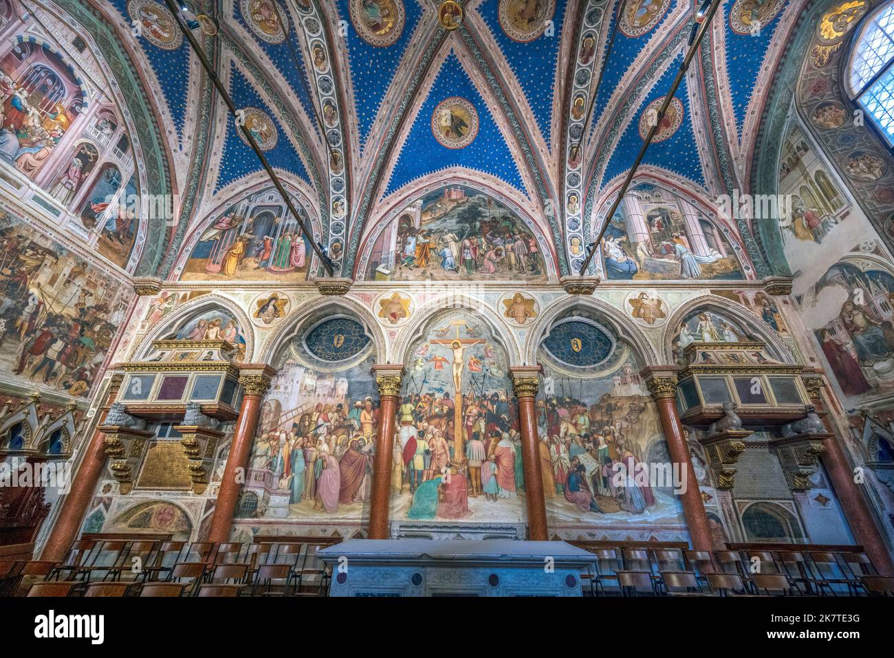 Frescoes by Altichiero and Jacopo Avanzi in the St. James Chapel ...