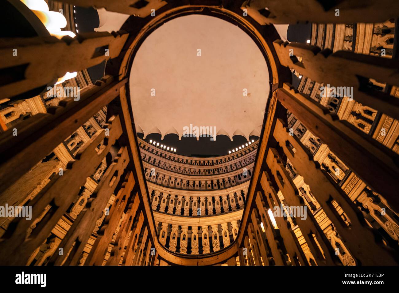 Anatomical Theatre of Padua, Palazzo del Bo, Padua, Italy Stock Photo ...