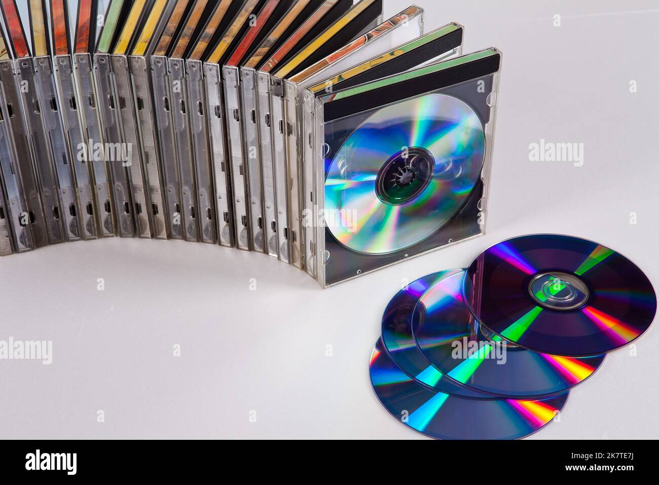 Several cds hi-res stock photography and images - Alamy