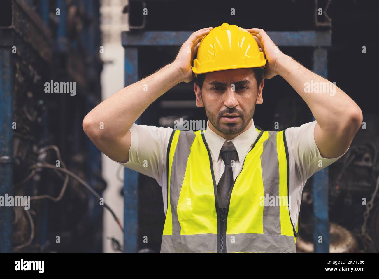 Unhappy Factory Workers