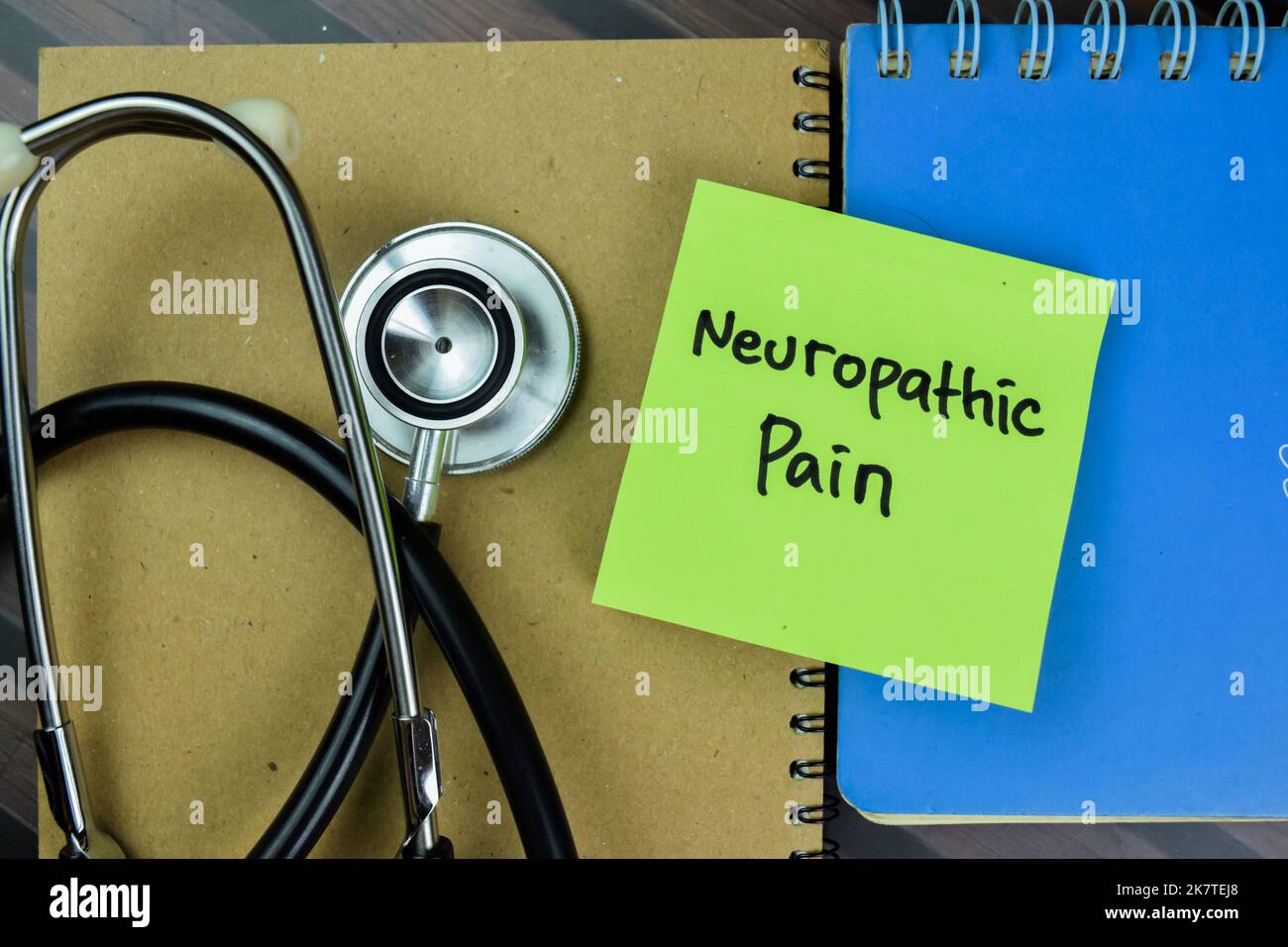 Concept of Neuropathic Pain write on sticky notes isolated on Wooden ...