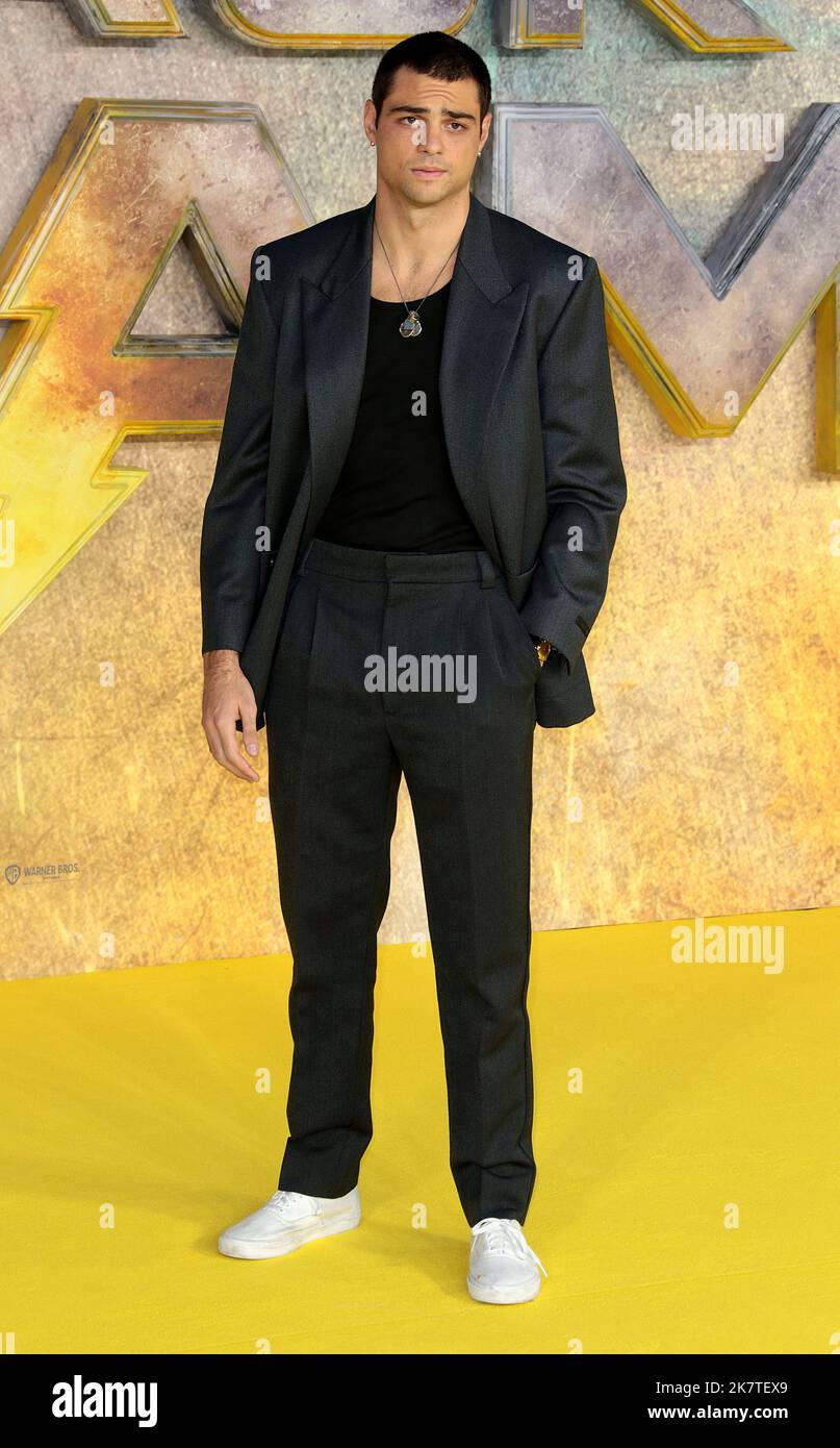 Oct 18, 2022 - London, England, UK - Noah Centineo attending Black Adam ...
