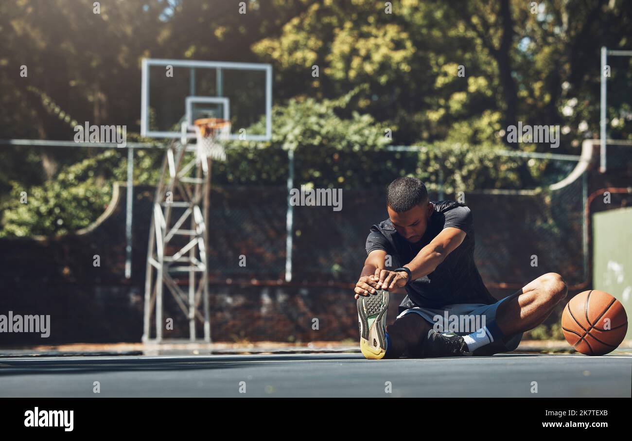 Guy stretching ball hi-res stock photography and images - Alamy