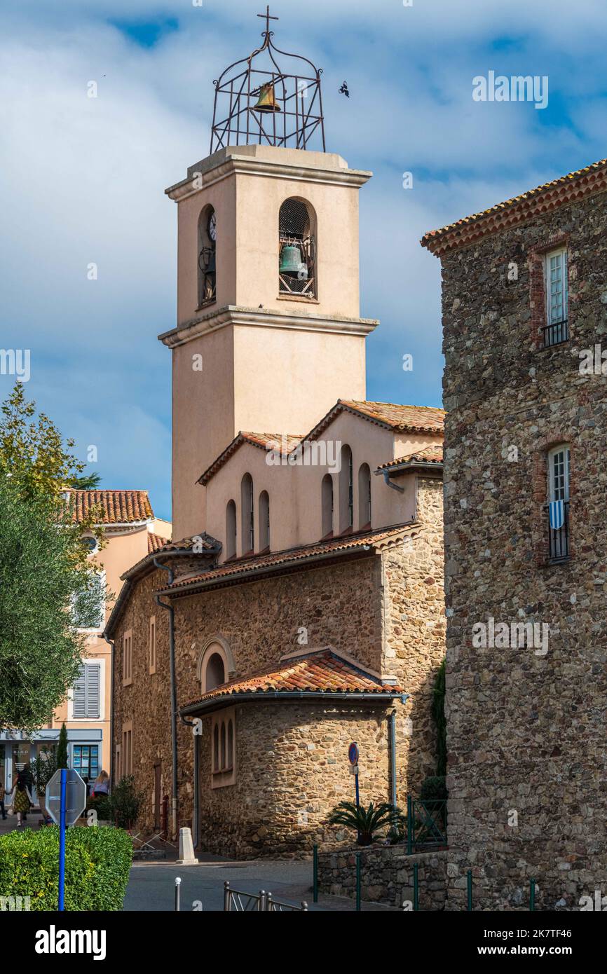 The Church of Sainte Maxime in the Var department of the Provence-Alpes ...