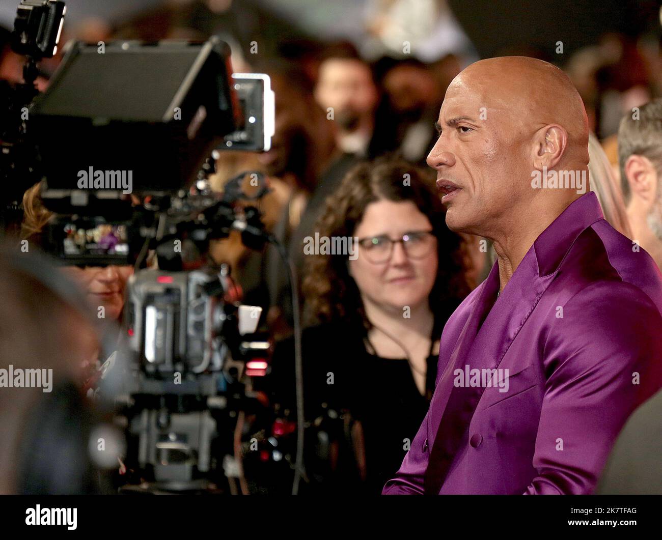 Oct 18, 2022 - London, England, UK - Dwayne Johnson attending Black ...