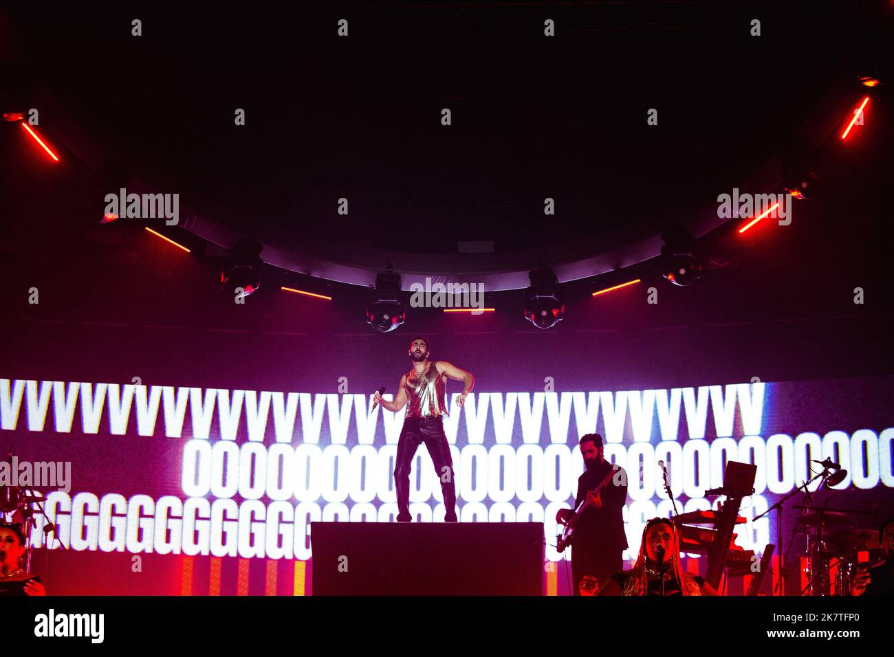 Nelson Mandela Forum, Florence, Italy, October 18, 2022, Marco Mengoni ...