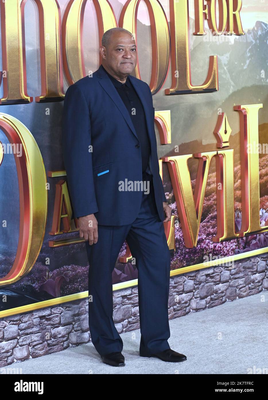 Los Angeles, USA. 18th Oct, 2022. Laurence Fishburne at the premiere ...