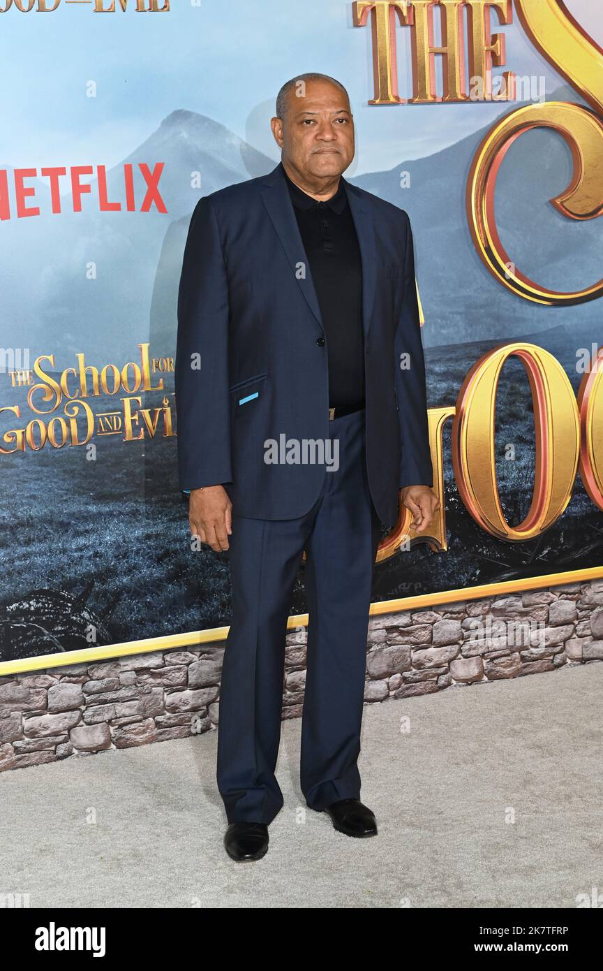 Los Angeles, USA. 18th Oct, 2022. Laurence Fishburne at the premiere ...