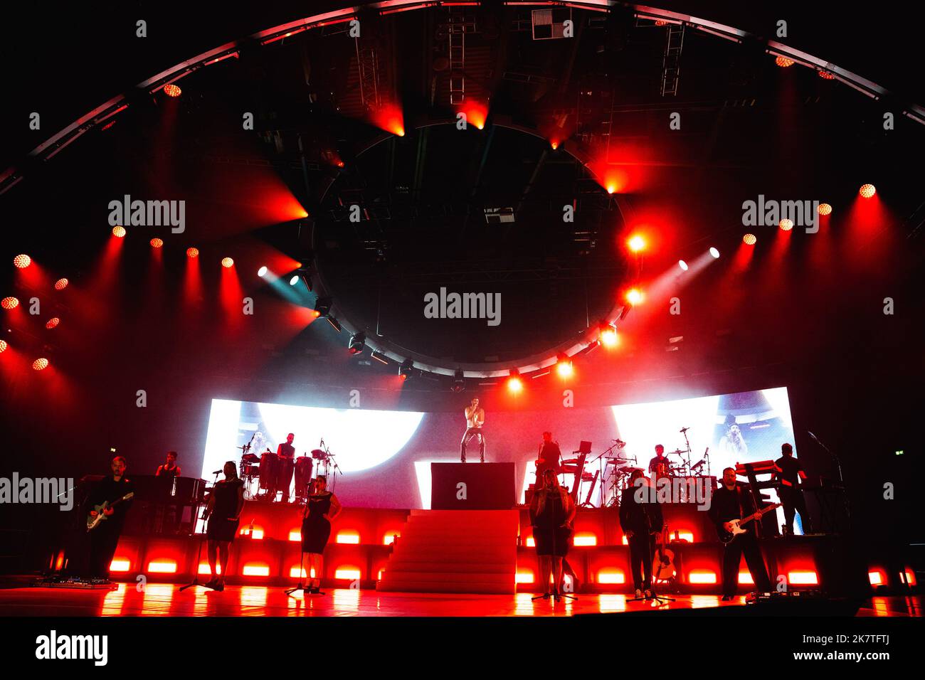 Nelson Mandela Forum, Florence, Italy, October 18, 2022, Marco Mengoni ...