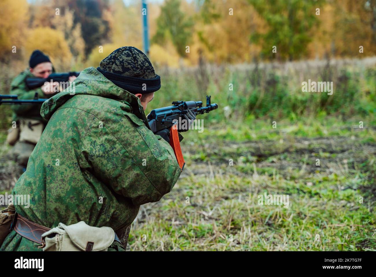 Tatarstan, Russia. October 10, 2022. Mobilized Russian soldiers undergo ...