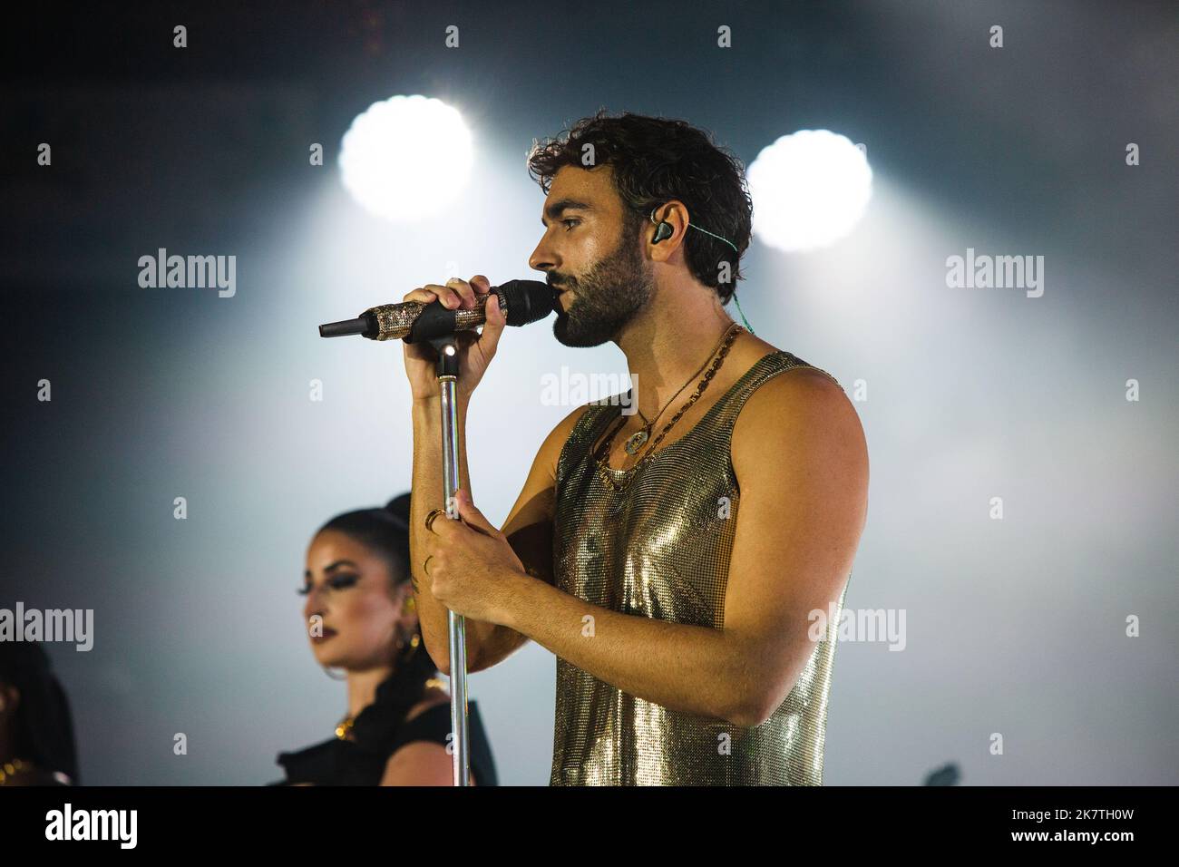 Nelson Mandela Forum, Florence, Italy, October 18, 2022, Marco Mengoni ...