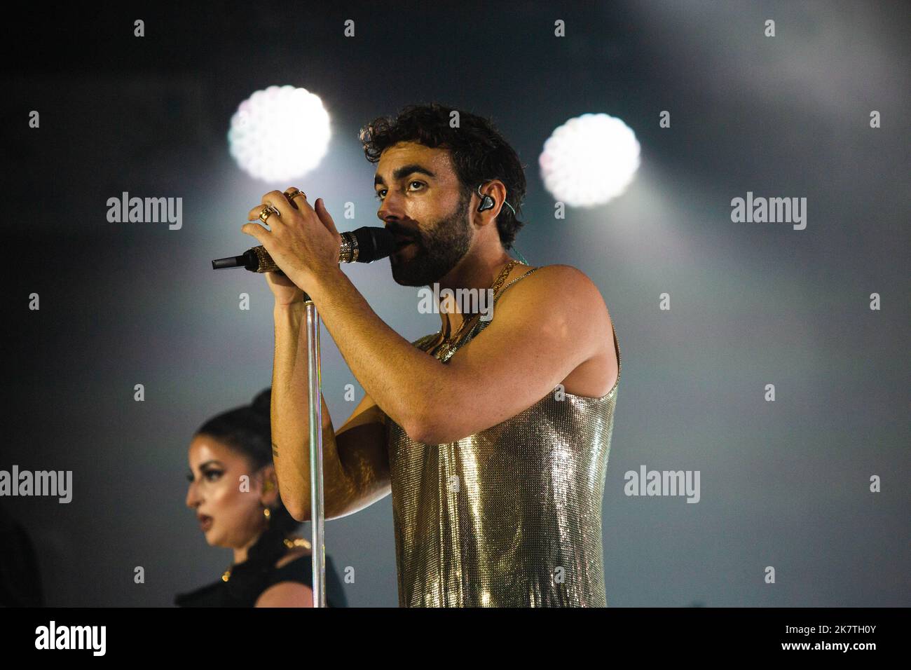 Nelson Mandela Forum, Florence, Italy, October 18, 2022, Marco Mengoni ...