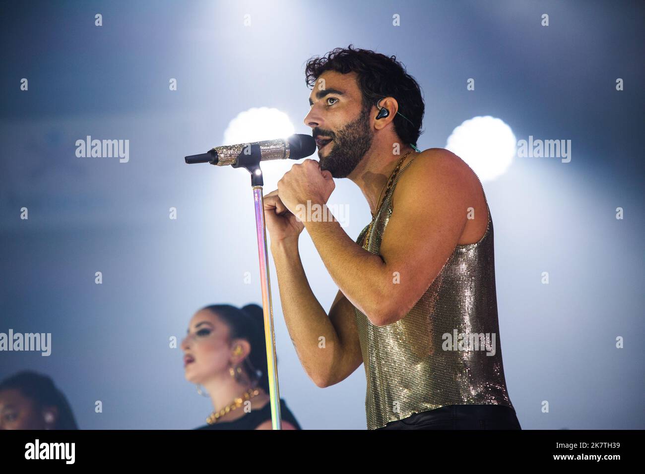 Nelson Mandela Forum, Florence, Italy, October 18, 2022, Marco Mengoni ...