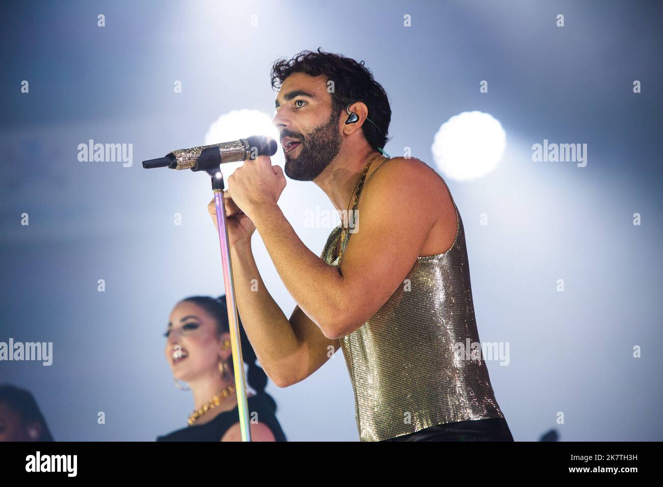 Nelson Mandela Forum, Florence, Italy, October 18, 2022, Marco Mengoni ...