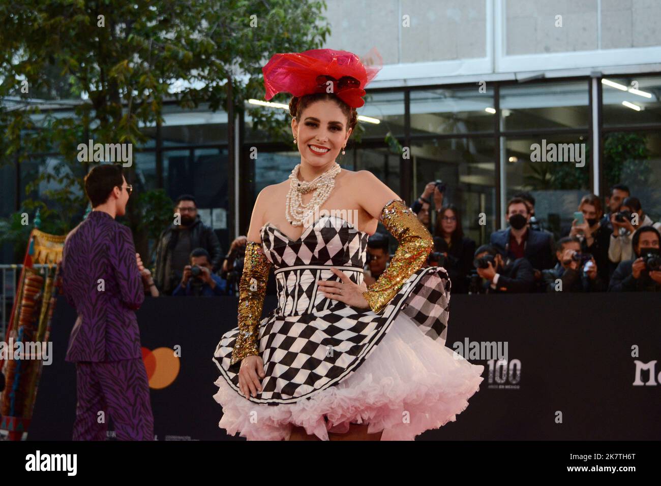 Mexico City, Mexico. 18th Oct, 2022. Gloria Aura attends the 4th ...