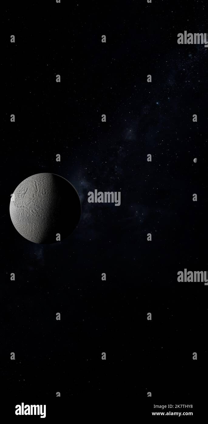 Rhea saturns moon rotating in hi-res stock photography and images - Alamy