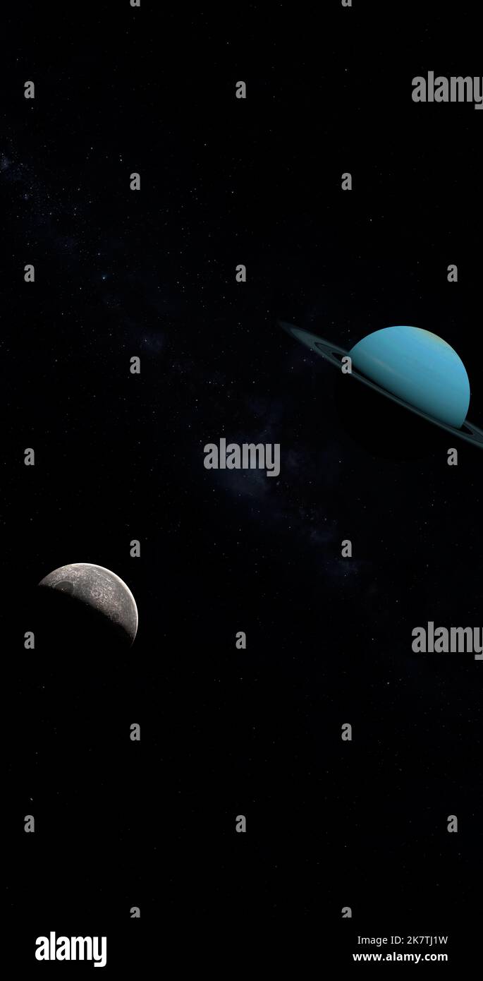 Planet uranus ring nasa hi-res stock photography and images - Alamy