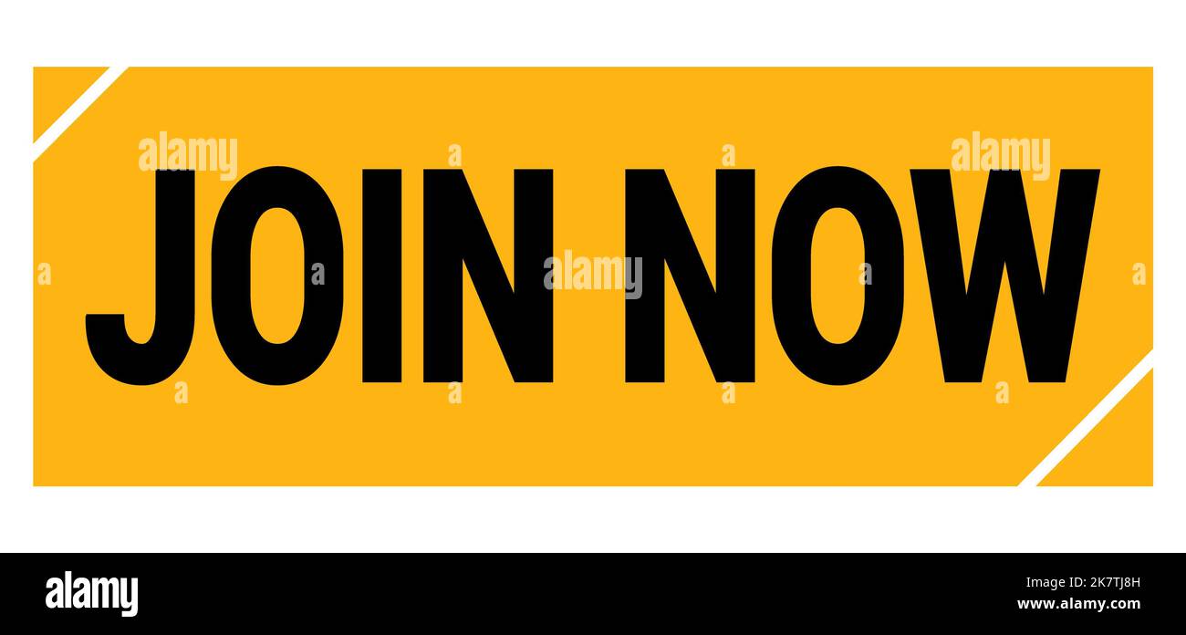Yellow join now button hi-res stock photography and images - Alamy