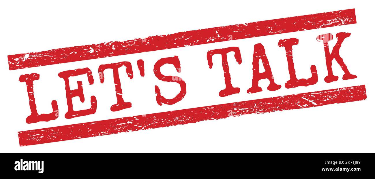 Lets talk stamp hi-res stock photography and images - Alamy