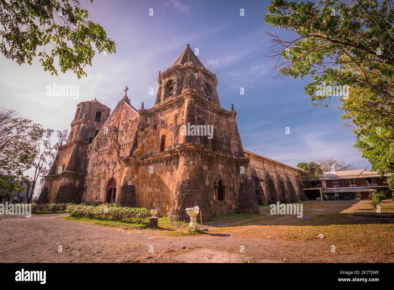 Miagao Church officially called Santo Tomás de Villanueva Parish Church ...