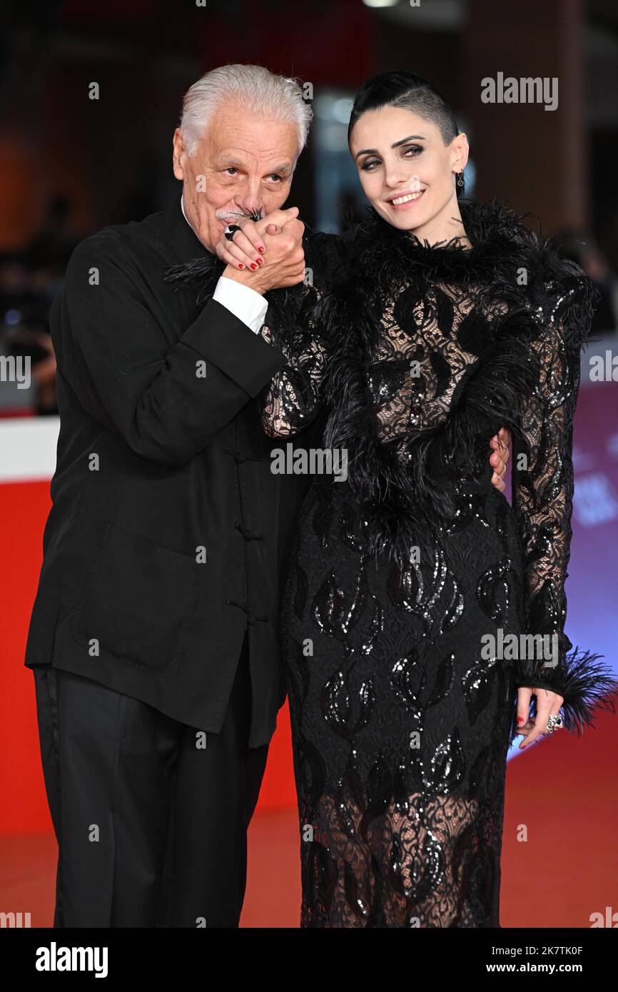 Michele Placido , Federica Luna Vincenti 17th edition of Rome Film Fest ...