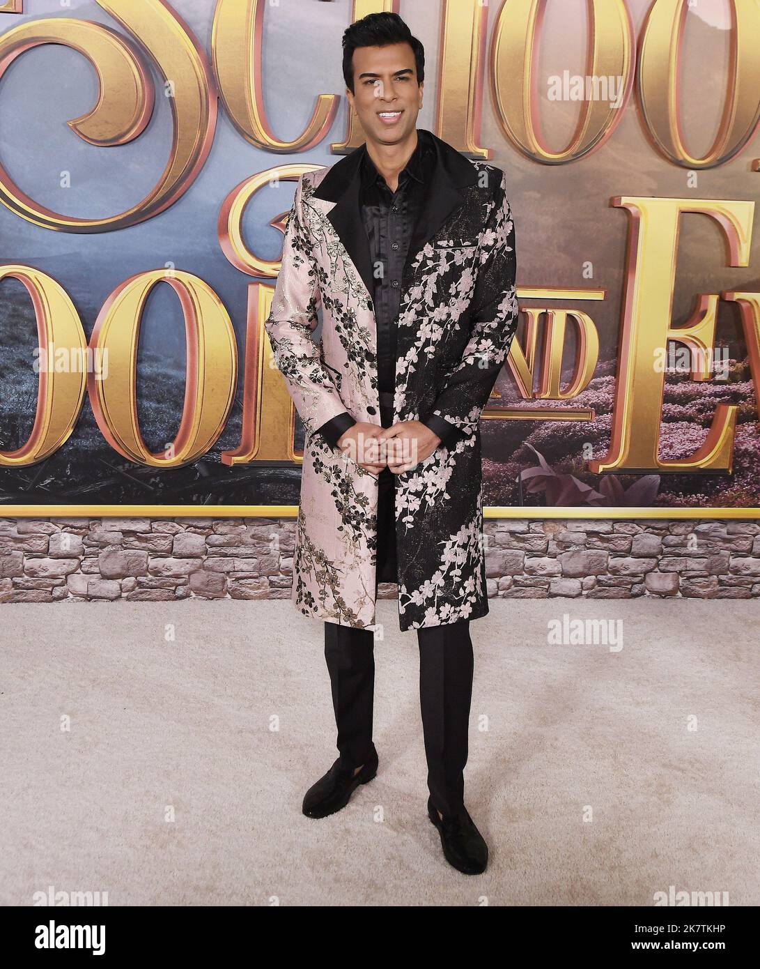 Los Angeles, USA. 18th Oct, 2022. Soman Chainani arrives at the Netflix ...