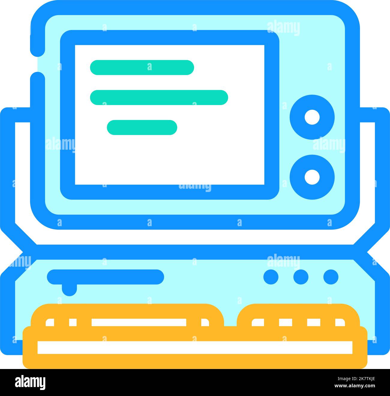 Vintage computer ad Cut Out Stock Images & Pictures - Alamy