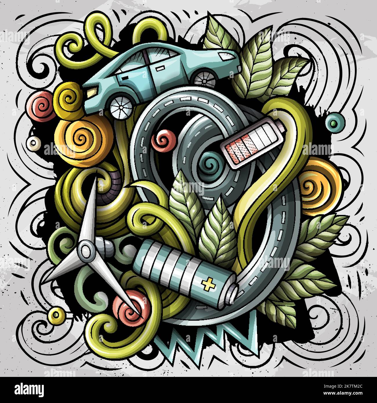 Tesla electric vehicle Stock Vector Images - Alamy