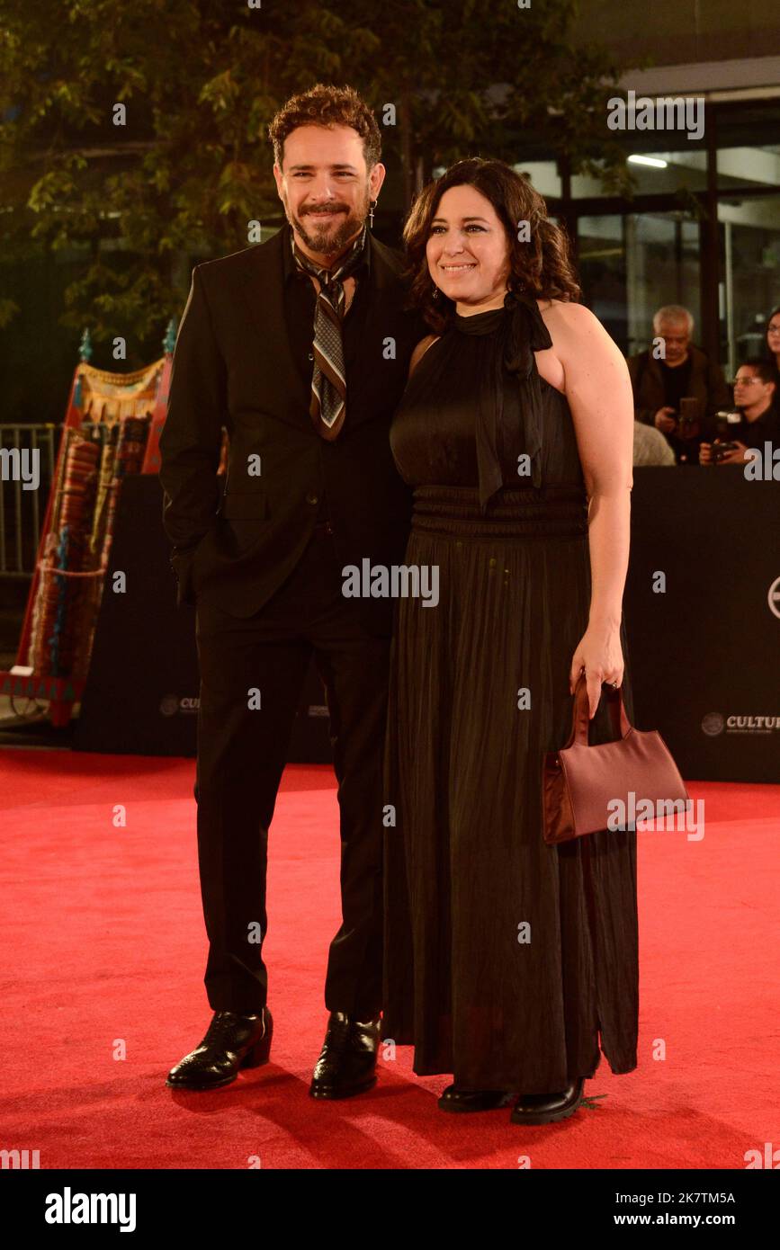 Mexico City, Mexico. 18th Oct, 2022. Tiaré Scanda attends the 4th ...
