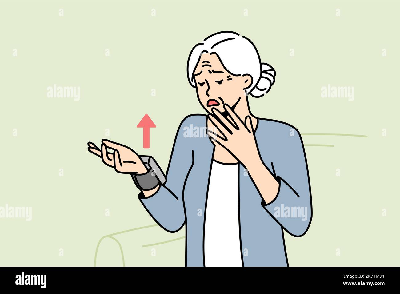 Blood pressure increased cartoon hi-res stock photography and images ...