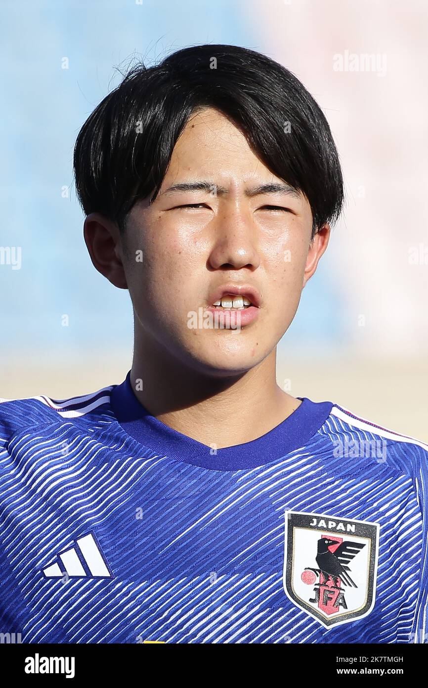 U-16 Japan's Ryunosuke Sato during the 2023 AFC U-17 Asian Cup ...
