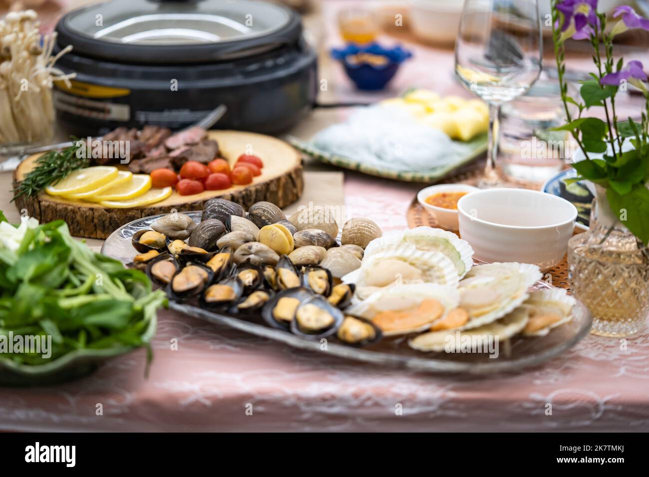 Sukiyaki Premium and Luxury Dinner Set for Celebration with special VIP ...