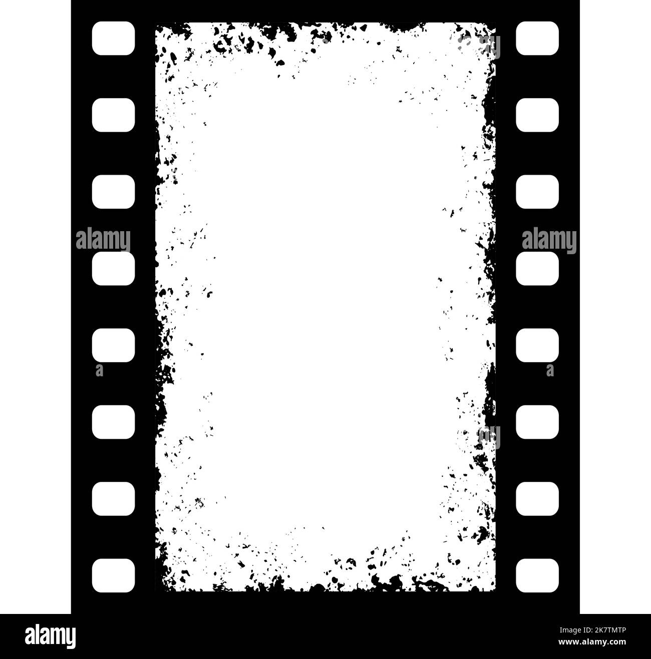 Old grunge movie film strip. Vintage filmstrip texture. Old ...