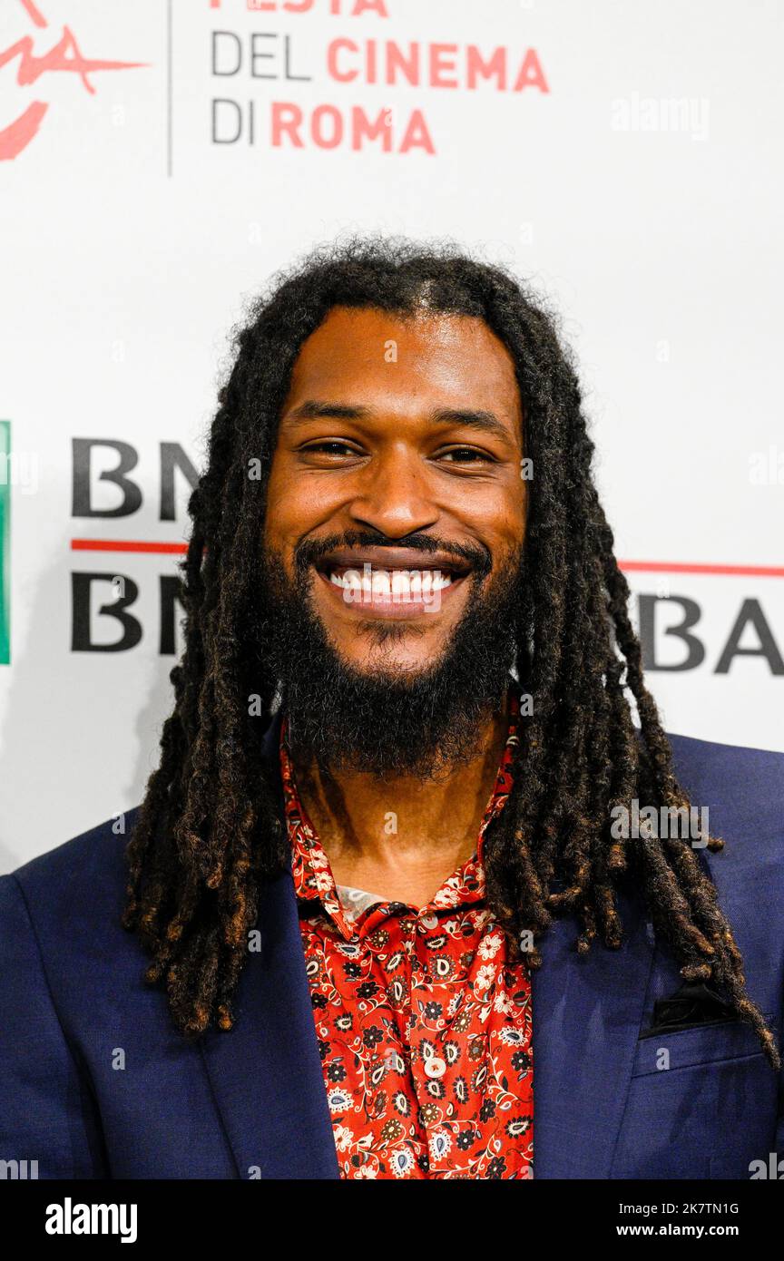 ROME, ITALY - OCTOBER 18: Jahlil T Hall attends the photocall for ...