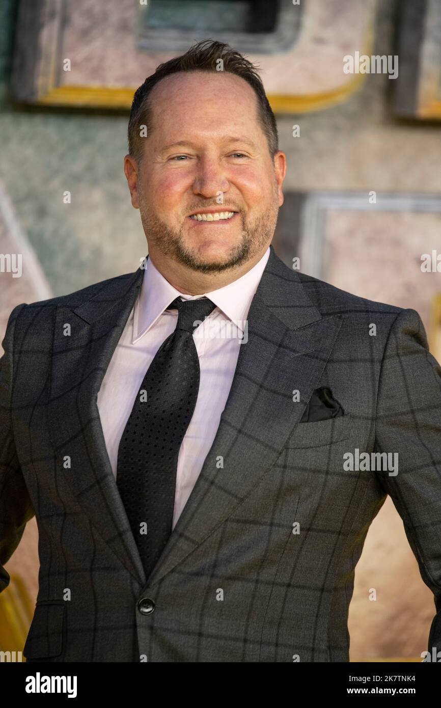 London, UK. 18th Oct, 2022. Beau Flynn attends the UK Premiere of ...