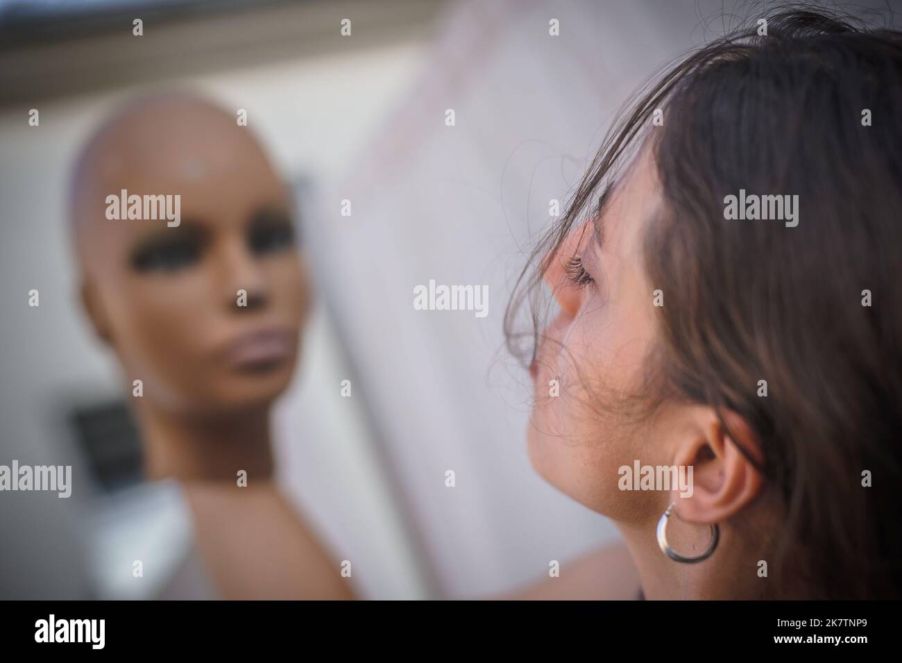 Theater actor artists player thespian perform play for audience on ...